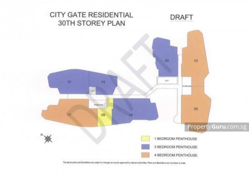 City Gate Condo Details in Beach Road / Bugis / Rochor | PropertyGuru ...