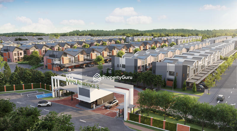 City of Elmina : Ilham Residence 3 details, 2-storey terraced house for ...