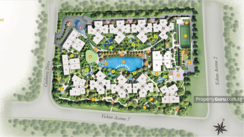 Eight Courtyards Condo Details in Sembawang / Yishun | PropertyGuru ...