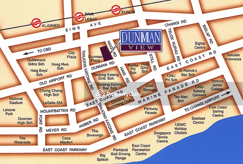 Dunman View Condominium Details in East Coast / Marine Parade