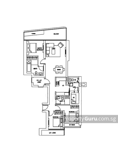 Marina Bay Suites Floor Plan | Viewfloor.co