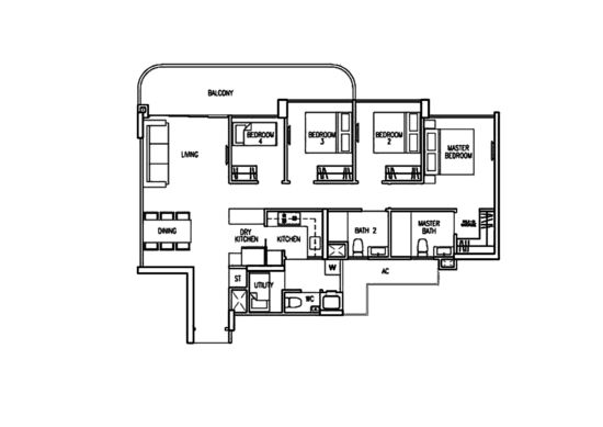 River Sound Condo Floor Plan | Viewfloor.co